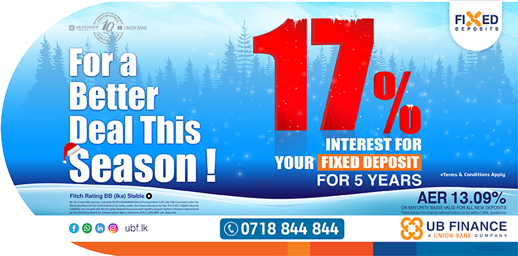 UB FINANCE CO. LTD - A Union Bank Company